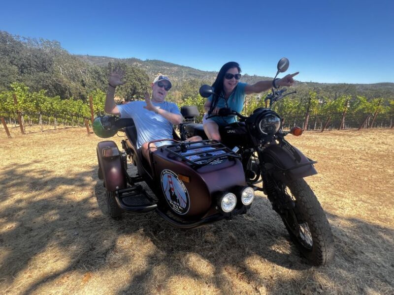 From Sonoma: Napa Valley Classic Sidecar Tour to 3 Wineries - What Travelers Are Saying