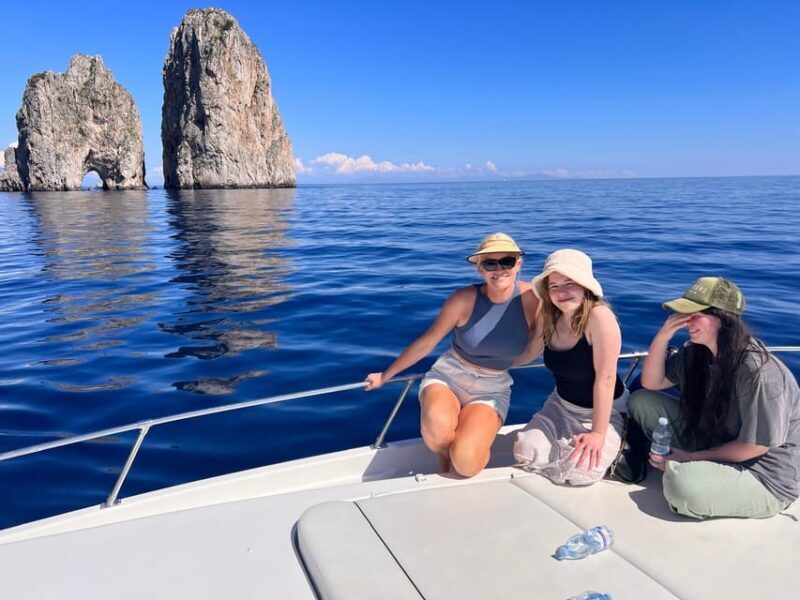 From Sorrento: Amazing Capri Island Boat Tour - Swimming and Snorkeling