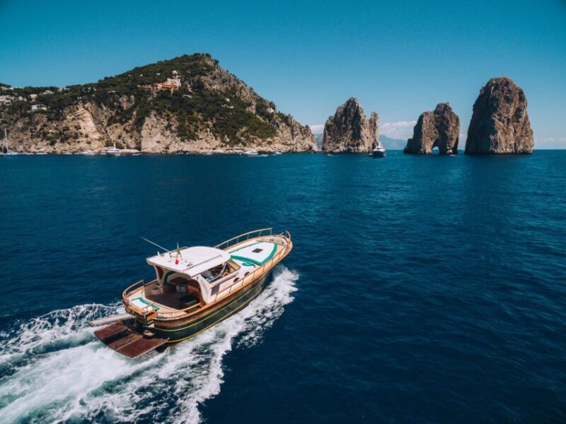 From Sorrento: Capri and Blue Grotto Half-Day Boat Tour - From Sorrento: Capri and Blue Grotto Half-Day Boat Tour