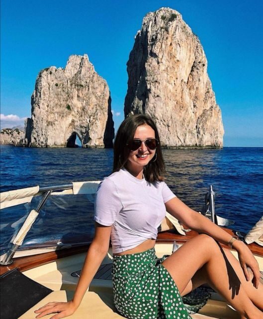 From Sorrento: Capri Boat Trip with City Visit & Swim Stops - Returning to Sorrento