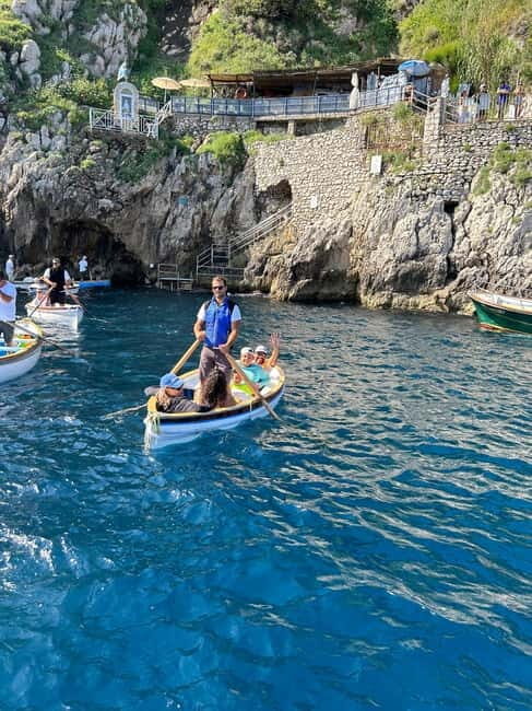 From Sorrento: Capri Small Group Boat Tour with 8 people - Key Points