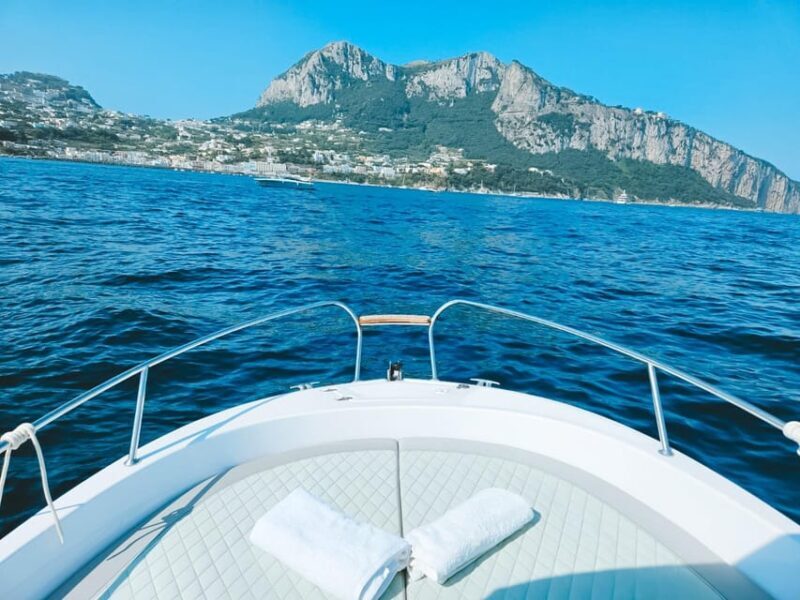 From Sorrento: Discover the island of Capri by private boat - Land Time in Capri