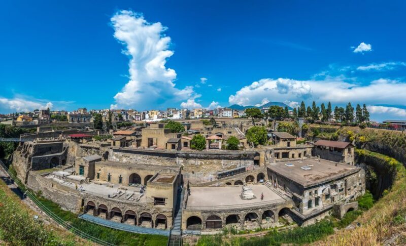 From Sorrento: Pompeii by Train with Vesuvius & Guided Tour - Key Points