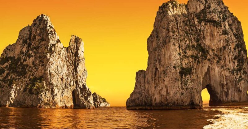 From Sorrento: Private Sunset Cruise with stop for Dinner - Detailed Breakdown of the Itinerary
