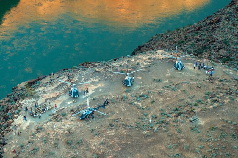 From South Rim: Grand Canyon Spirit Helicopter Tour - An In-Depth Look at the Grand Canyon Helicopter Tour