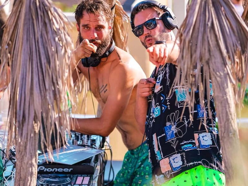 From Split: Bra Island Beach Bar and Pool Party - An Authentic Croatian Beach Party Experience