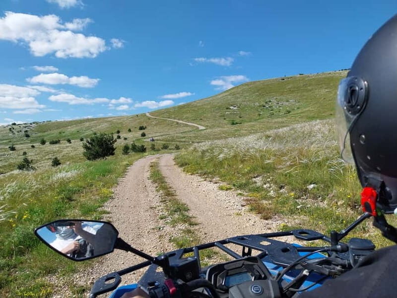 From Split: Dinara Nature Park Quad Adventure with Swimming - Guides and Group Size