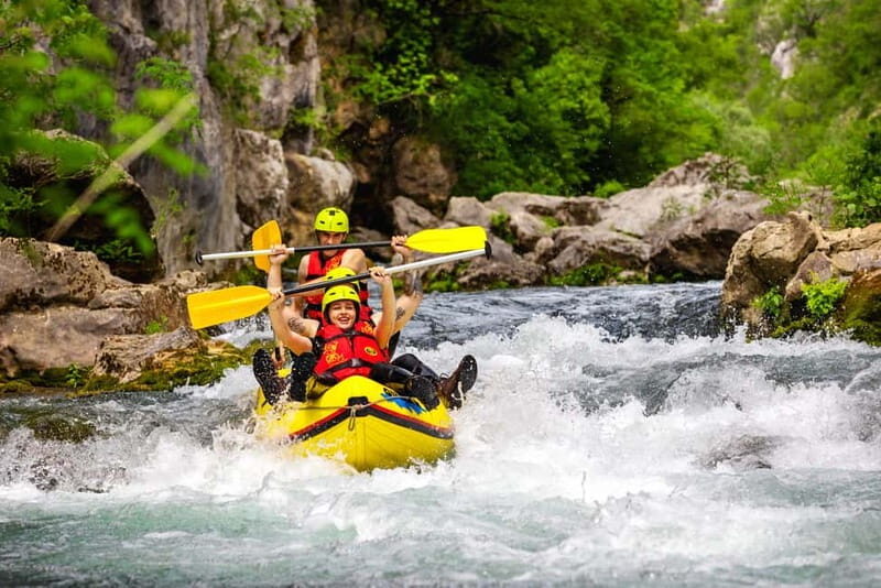 From Split/estanovac: Whitewater Rafting on Cetina River - The Thrills and Scenic Highlights