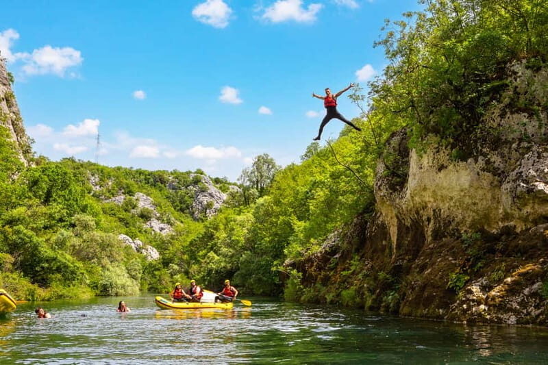 From Split/estanovac: Whitewater Rafting on Cetina River - What’s Included and What’s Not
