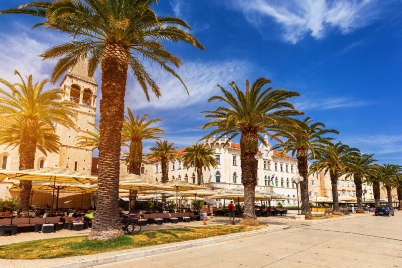 From Split: Krka Waterfalls Cruise & Trogir Walking Tour - Krka National Park: Waterfalls and Trails