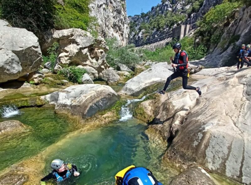 From Split/Omi: Canyoning Cetina River + Free Photos/Video - Practical Tips for Your Adventure
