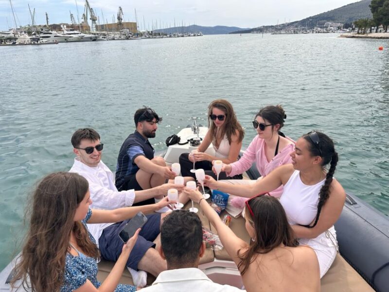 From Split: Trogir & Blue Lagoon Boat Tour with Snorkeling - Scenic Island Views and Relaxation