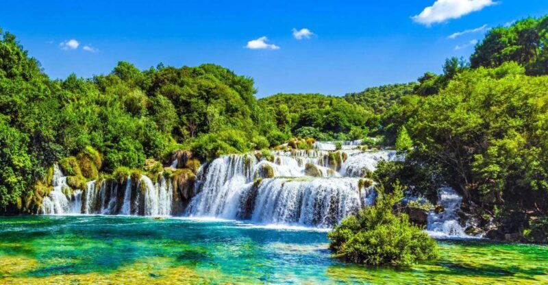 From Split & Trogir: Krka Waterfalls Day Tour with Boat Ride - Transportation, Pricing, and Practicalities