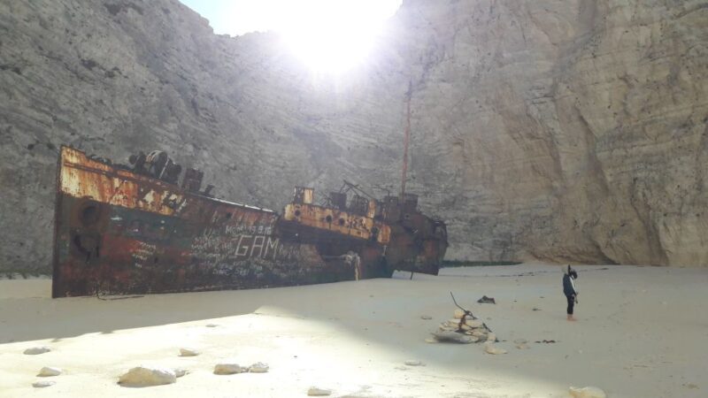 From St.Nikolaos: Boat Cruise to Navagio Beach & Blue Caves - Key Points