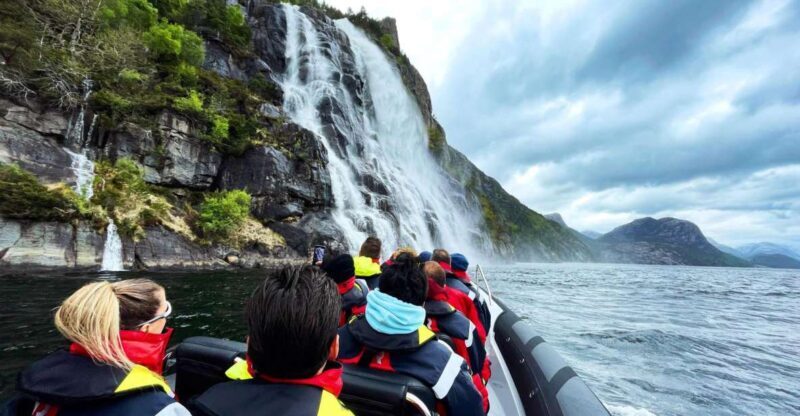 From Stavanger: Lysefjord Sightseeing RIB Boat Tour - The Experience in Detail