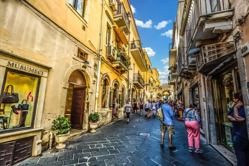 From Taormina Private Guided tour Taormina and Godfather - An In-Depth Look at the Itinerary