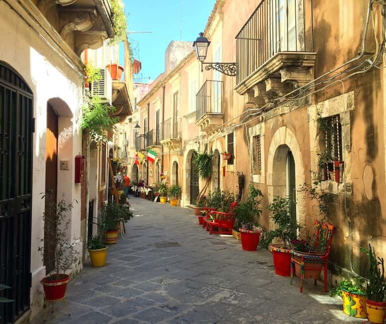 From Taormina: Syracuse Tour with lunch in Food Market - What to Expect on the Tour