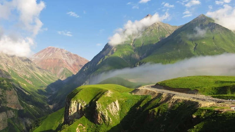 From Tbilisi: Ananuri Fortress and Kazbegi Day Trip - Pasanauri and the Merging of Rivers