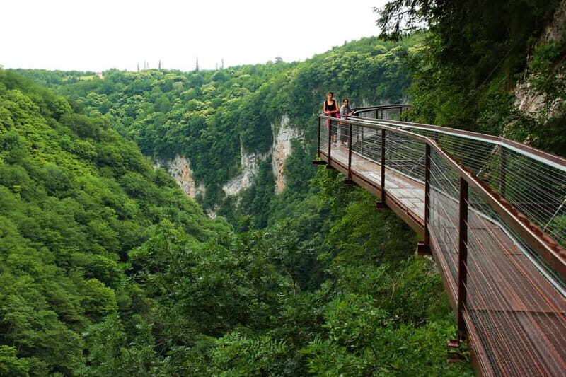 From Tbilisi: Martvili Canyon and Okatse Canyon Private Tour - Key Points