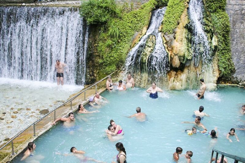 From Thessaloniki: Pozar Thermal Springs and Edessa - An Inviting Day of Natural Wonders and Cultural Charm