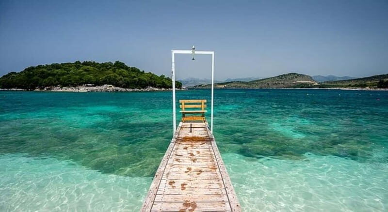 From Tirana/Durrës/Golem: Saranda, Blue Eye and Ksamil Tour - Ksamil: Beach Paradise and Island Hopping