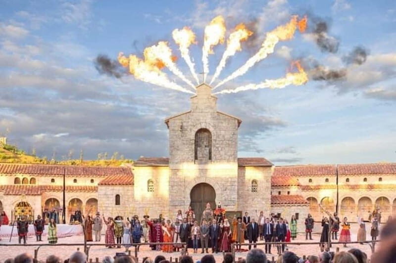 From Toledo: Entrance to Puy du Fou España & Sueño de Toledo - Shows that Bring History Alive