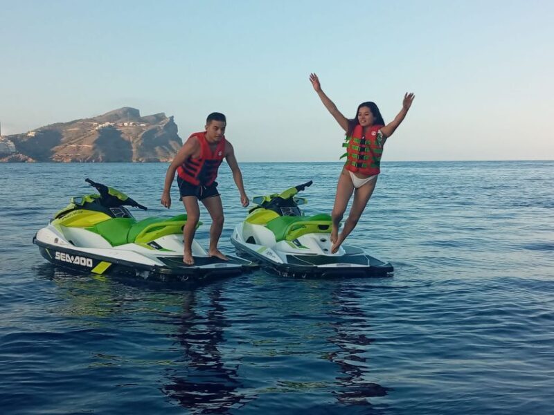 from Torrevieja: Jet ski tour without a license. - Learning to Jet Ski