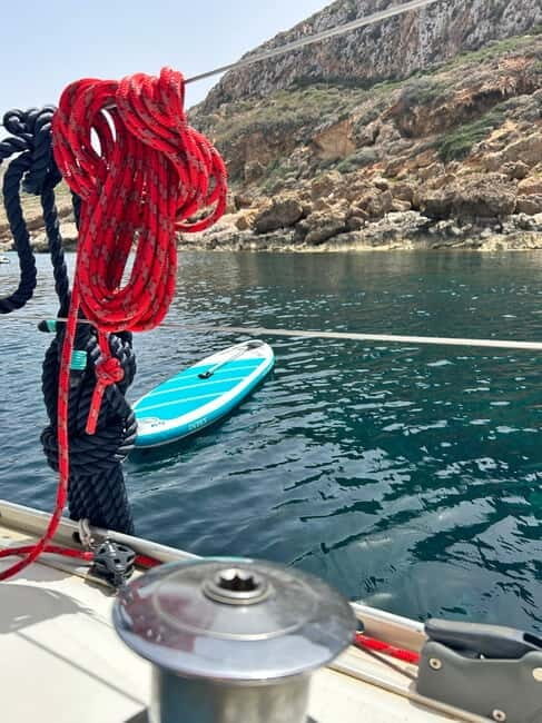 From TrapaniEgadiIslands Sailing Tour with Lunch on the boat - Key Points