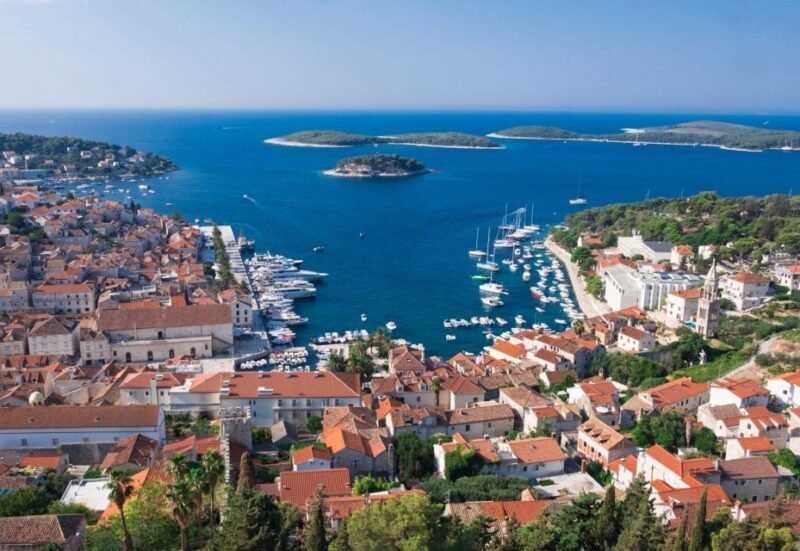 From Trogir & Split: Blue Cave & 5 Islands Full-Day Tour - Stiniva Bay: A Natural Fortress
