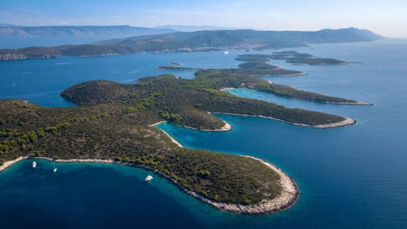 From Trogir/ Split: Hvar & Pakleni Islands Private Boat Tour - Milna: A Cozy Fishing Village on Brač