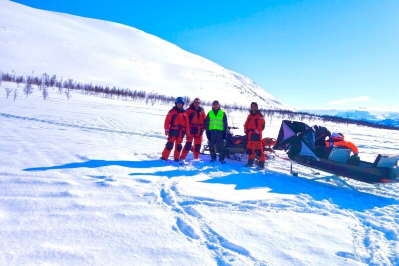 From Tromsø: Lyngen Alps Guided Snowmobile Tour - The Meeting and Transport