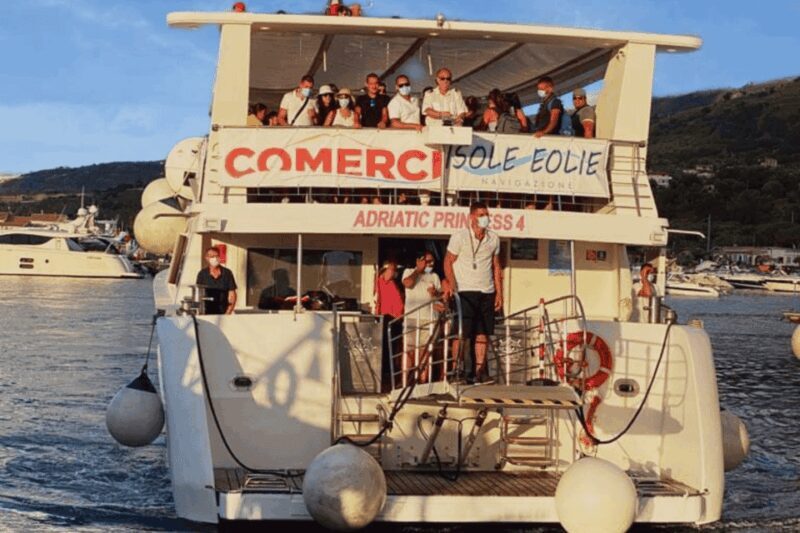 From Tropea: Lipari Panarea Stromboli Night Cruise - Key Points