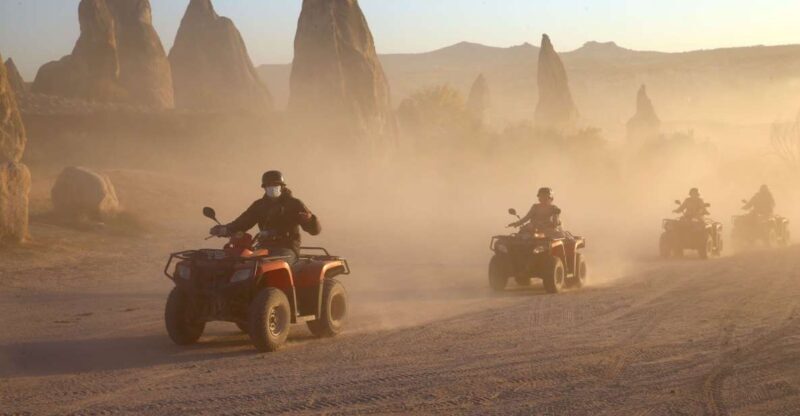 From Ürgüp/Göreme: Cappadocia Sunrise or Sunset Quad Tour - Key Points