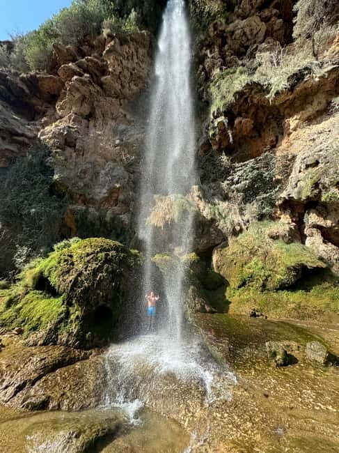 From Valencia: Hot Springs + Waterfalls + Surprise Stop - Easy and Practical Meeting Point