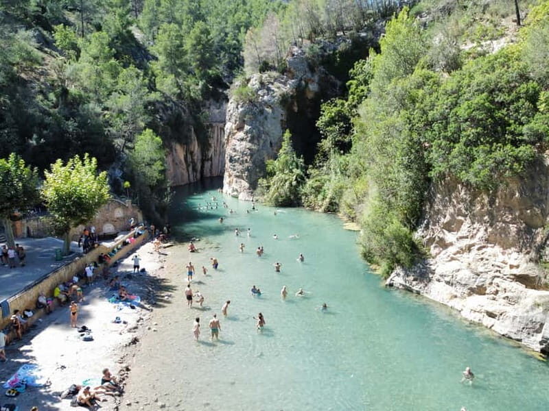 From Valencia: Montanejos Hot Springs + Salto De la Novia Waterfall. - Key Points