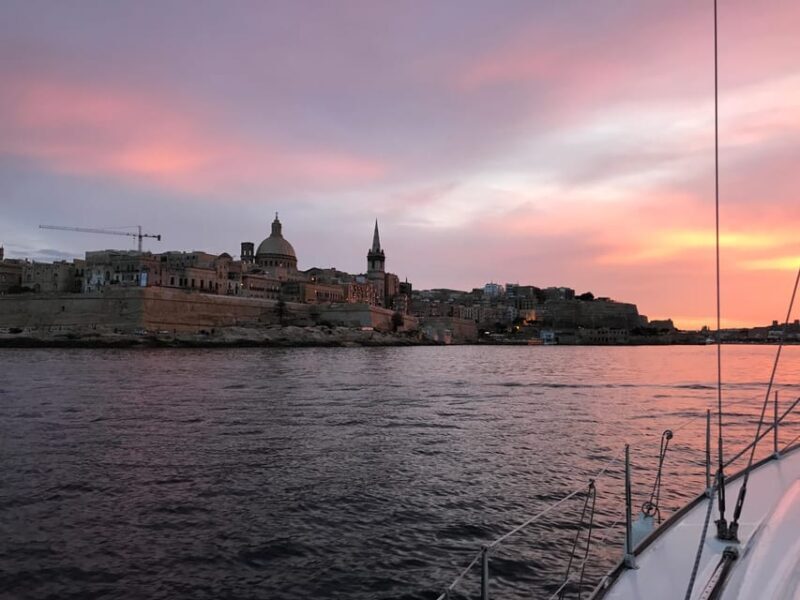 From Valletta: Romantic Sunset Cruise on a Sailing Yacht - Authentic Experiences & Authentic Compliments