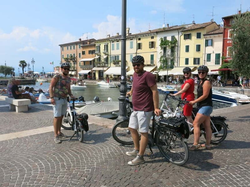 From Verona: Lake Garda E-Bike tour with lunch SELF GUIDED - Key Points