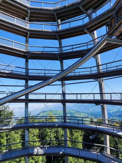 From Vienna: Hallstatt and Treetop Path Private Day Trip - Stop 1: Gmunden and the Treetop Walk