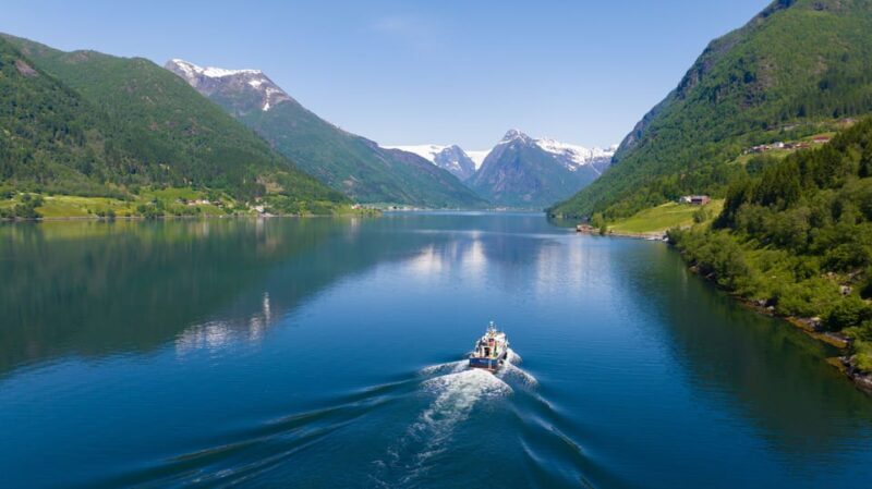 From Vik: Guided Fjord & Glacier Tour to Fjærland - Key Points