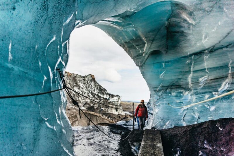 From Vik: Katla Ice Cave and Super Jeep Tour - The Glacier Trek and Cave Visit