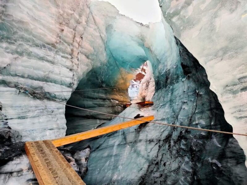 From Vik: Myrdalsjokull glacier and Katla Ice Cave Tour - Inside the Ice Cave