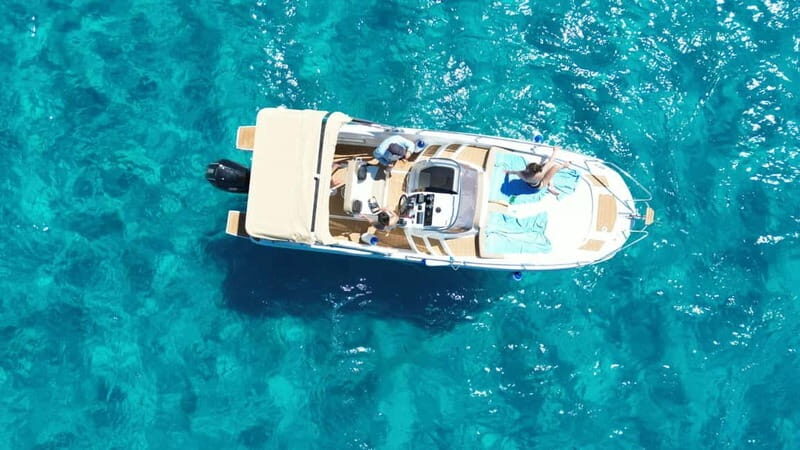 From Villasimius: private boat tour - Exploring Sardinia’s coast with a mini yacht