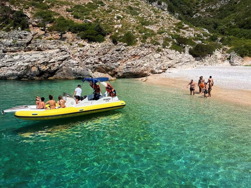 From Vlore: Haxhi Ali Cave & Karaburun Speedboat Tour - Swimming and Relaxing at St. Vasil Beach