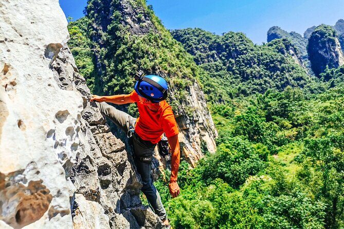 From Yangshuo: Rock Climbing with Transfer Private (3 hours) - Key Points