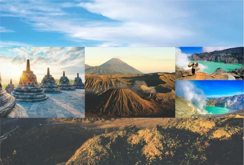From Yogyakarta: Borobudur, Mount Bromo, and Ijen 4-Day Tour - Key Points