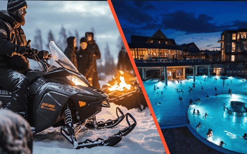 From Zakopane: Snowmobile Ride with Thermal Pools & Pickup - Key Points