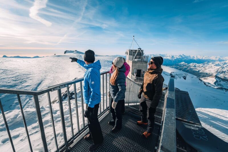 From Zermatt: Testa Grigia Cable Car Ticket - References