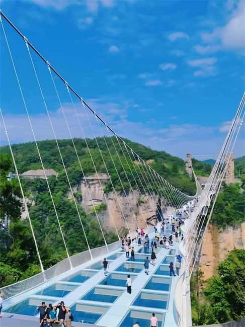 From Zhangjiajie: Glass Bridge & Furong Town Night Adventure - The Itinerary in Detail
