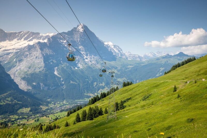 From Zurich: Grindelwald First Cable Car & Interlaken - A Day of Swiss Mountain Magic