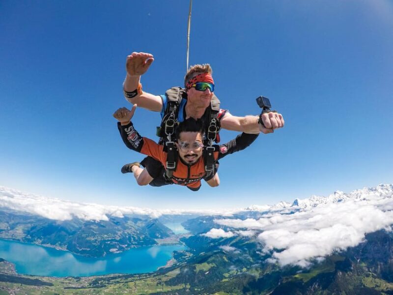 From Zurich: Interlaken Skydiving & Scenic Flight Adventure - Key Points